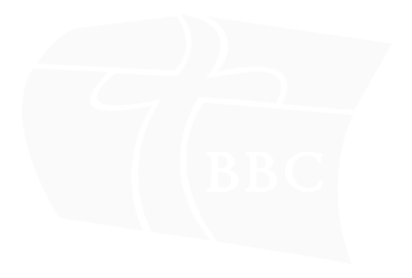 BBC Logo (white flat with transparent background) | Berean Baptist Church